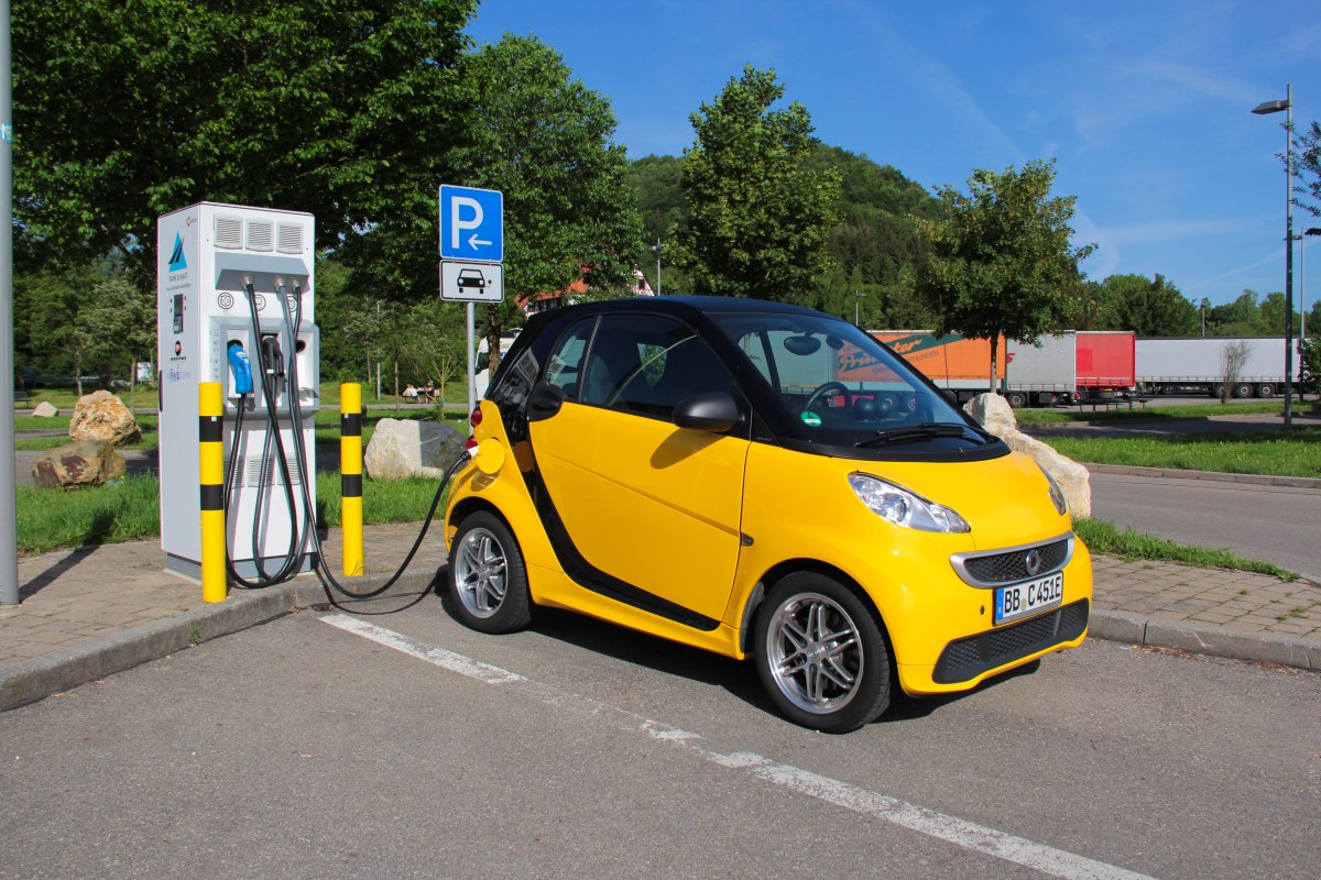 Smart Auf Der Autobahn